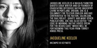 With co-host Jacqueline Keeler | KBOO